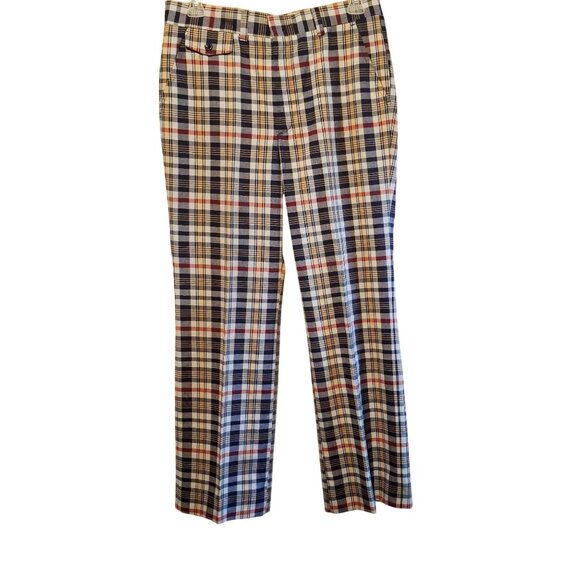 Farah | Pants | Vintage Farah Mens Plaid Dress Pants Size 35 Made In ...
